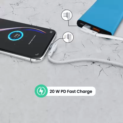 Portronics Konnect L Type C to 8-Pin 20W PD Quick Charge 1.2 m ...